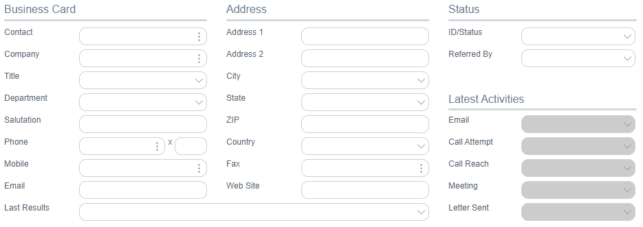 How do I Work With Contacts in Act! Cloud?