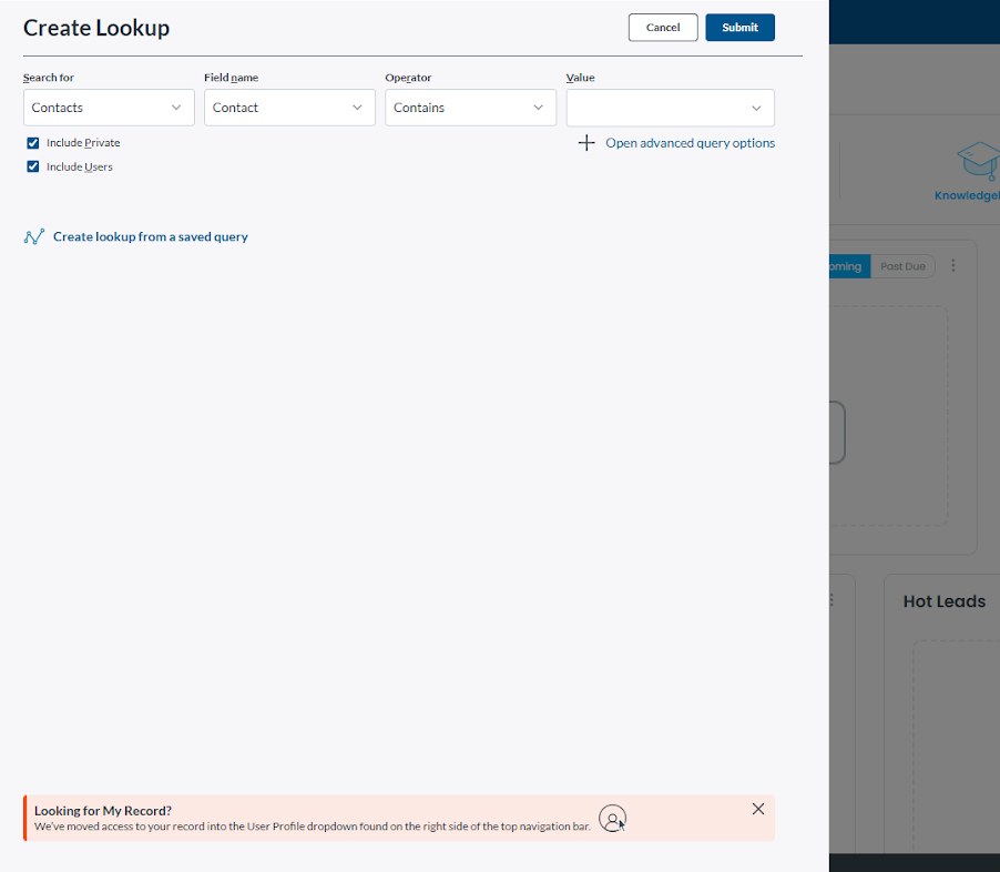 Product Announcement - June 18, 2025 - Streamlined Lookup Experience