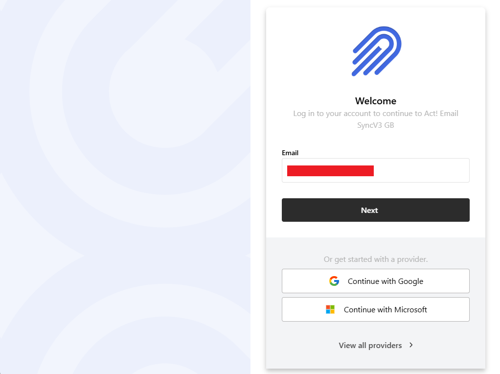 How to set up the Online Email Integration with Act! Cloud