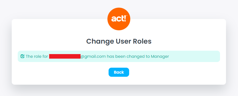 How do I Manage Users in Act! Cloud?