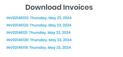 How to Download your Act! Cloud Invoices