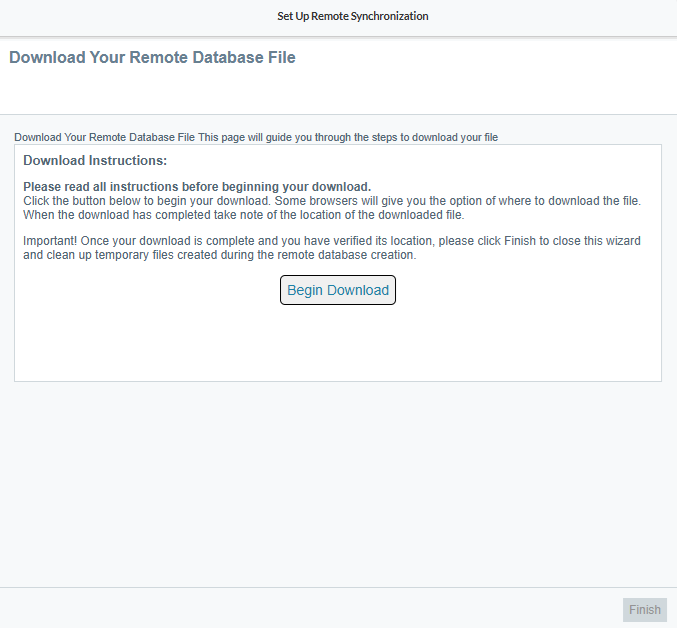 How to Create and Synchronize a Remote Database in Act! Cloud